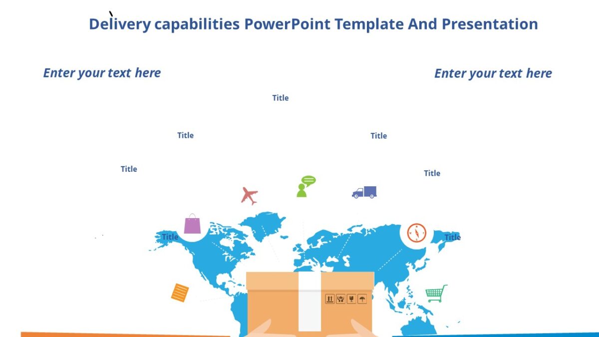 Delivery capabilities PowerPoint Template And Presentation : 100% ...