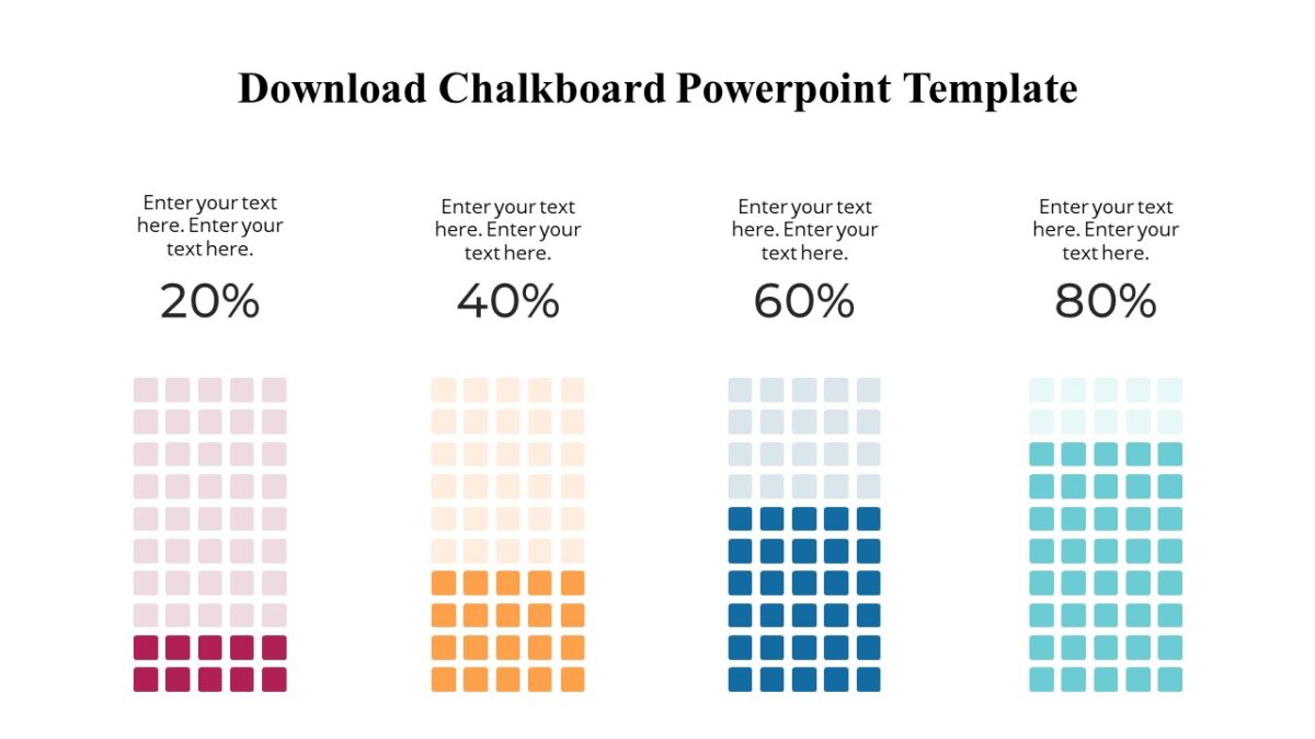 Download Chalkboard Powerpoint Template : 100% Editable PPTx
