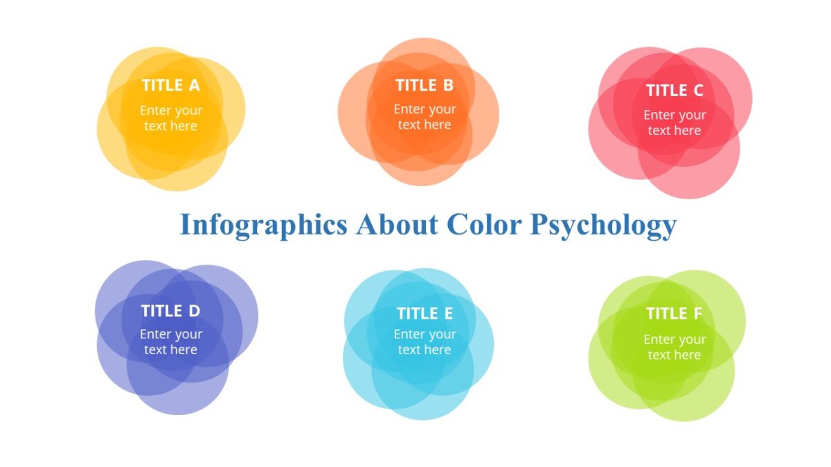 Infographics About Color Psychology : 100% Editable PPTx