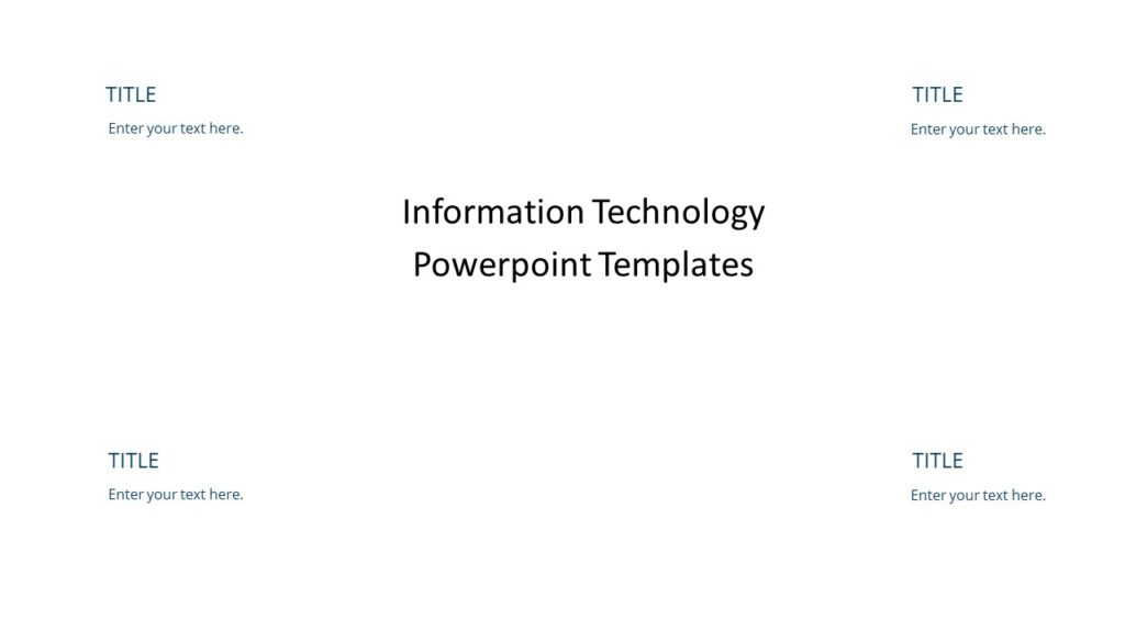 Information Technology Powerpoint Templates - PPTUniverse : Fully ...