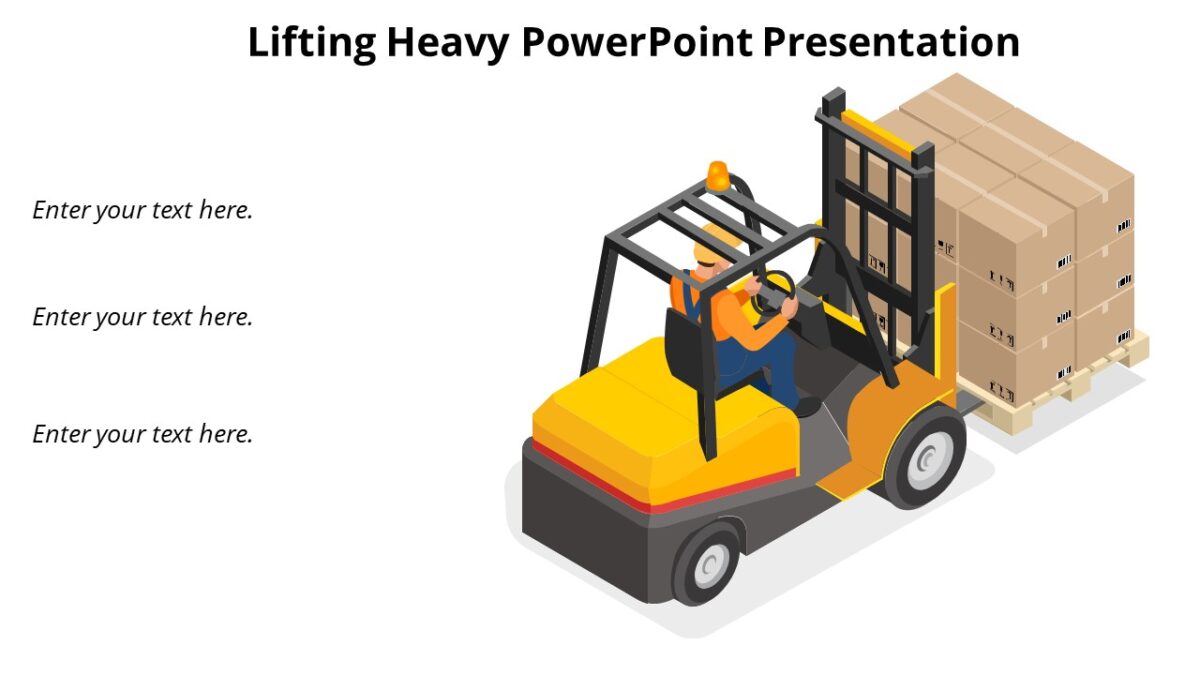 Lifting Heavy PowerPoint Presentation - PPTUniverse