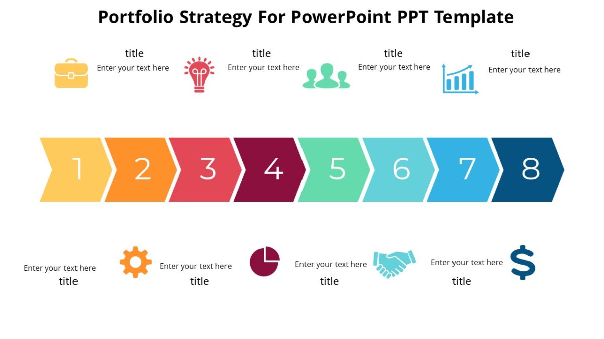 Portfolio Strategy For PowerPoint PPT Template : 100% Editable PPTx