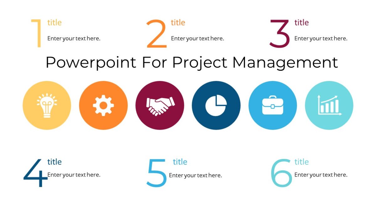 PowerPoint For Project Management : 100% Editable PPTx