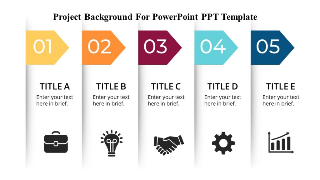 Project Background For PowerPoint PPT Template - PPTUniverse