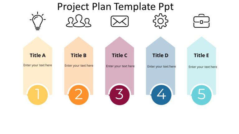 Project Plan Template Ppt - PPTUniverse