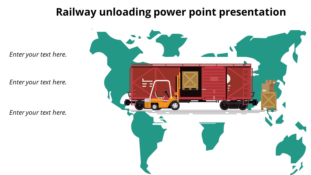 Railway unloading power point presentation - PPTUniverse