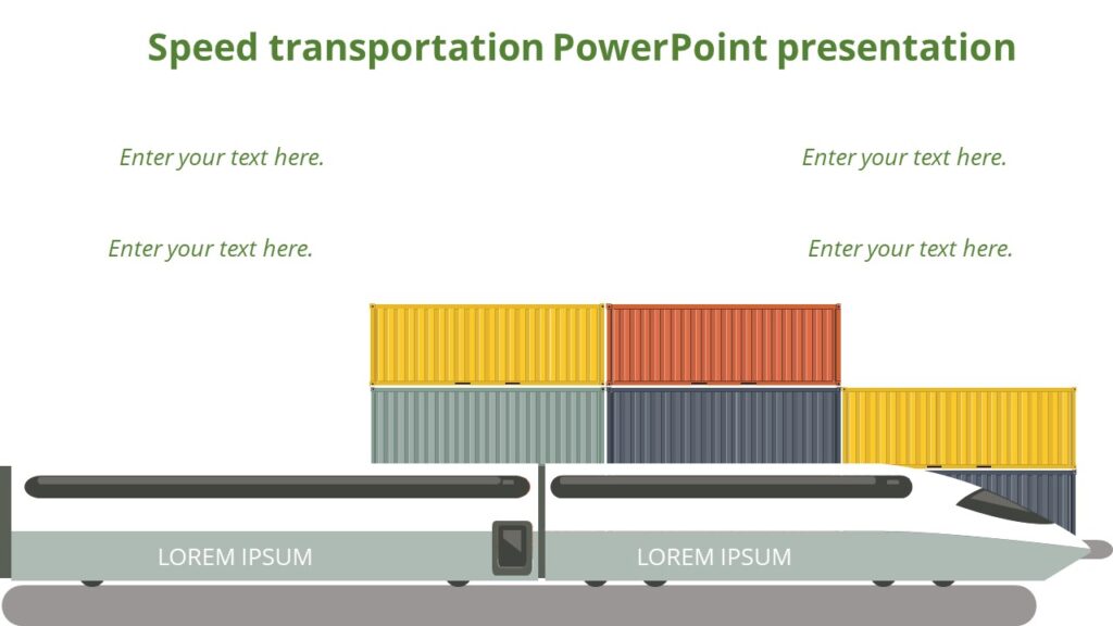Speed transportation PowerPoint presentation - PPTUniverse
