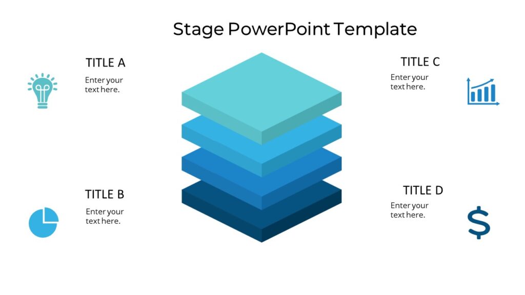 Stage PowerPoint Template : 100% Editable PPTx