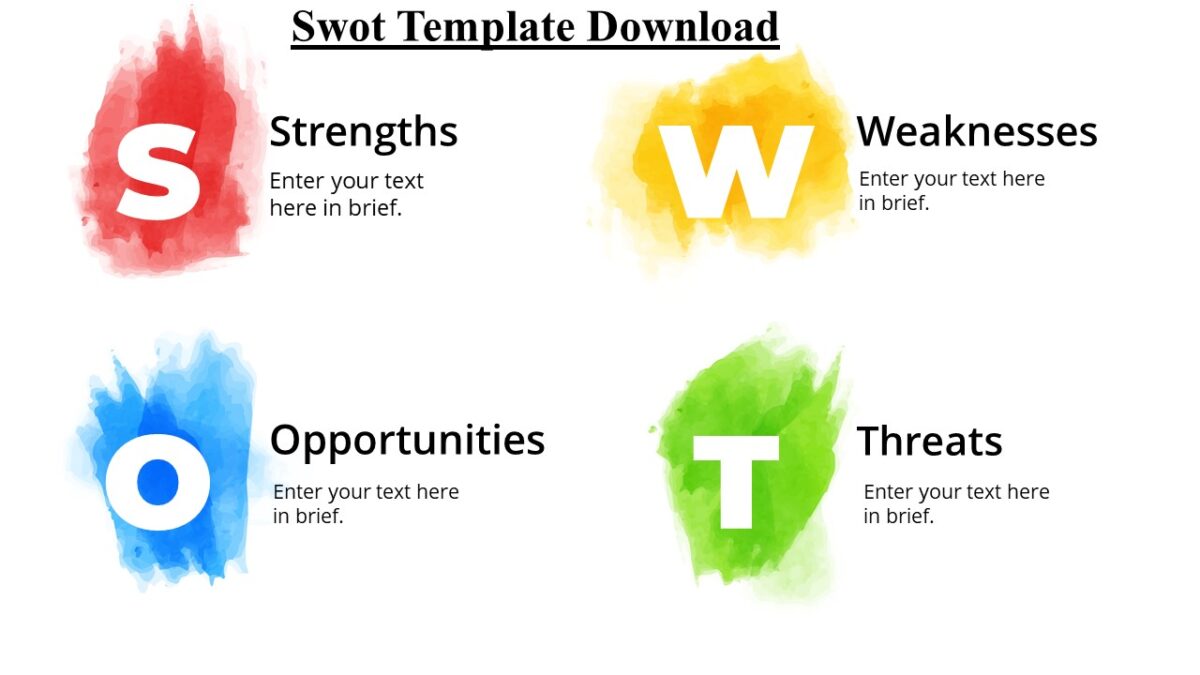 Swot Template Download - PPTUniverse