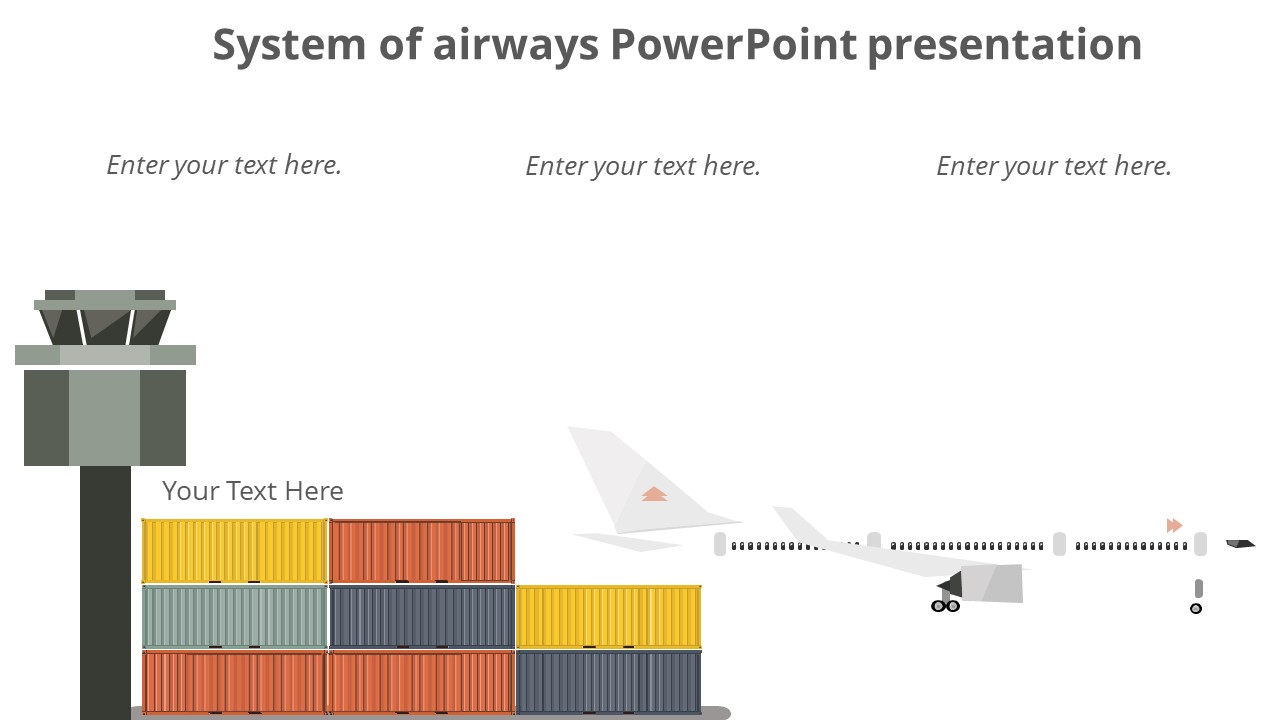 System of airways PowerPoint presentation : 100% Editable PPTx