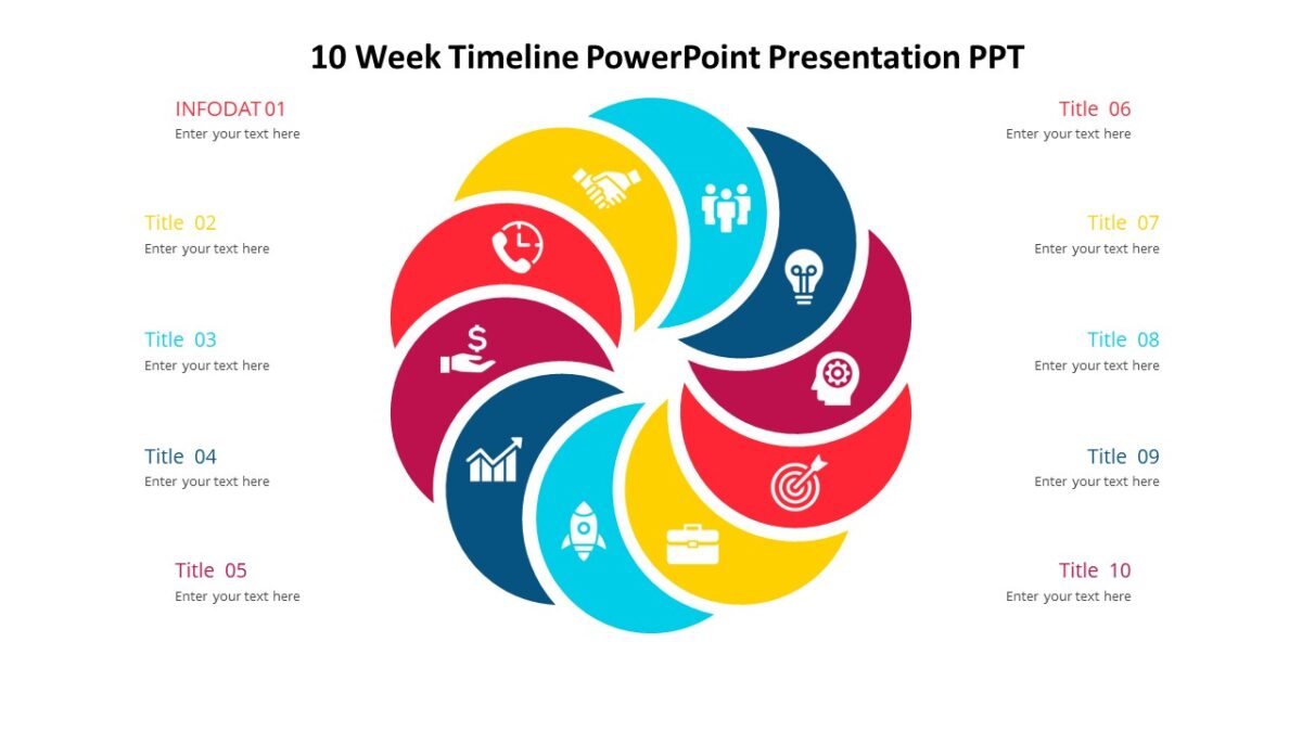 10 Week Timeline PowerPoint Presentation PPT - PPTUniverse
