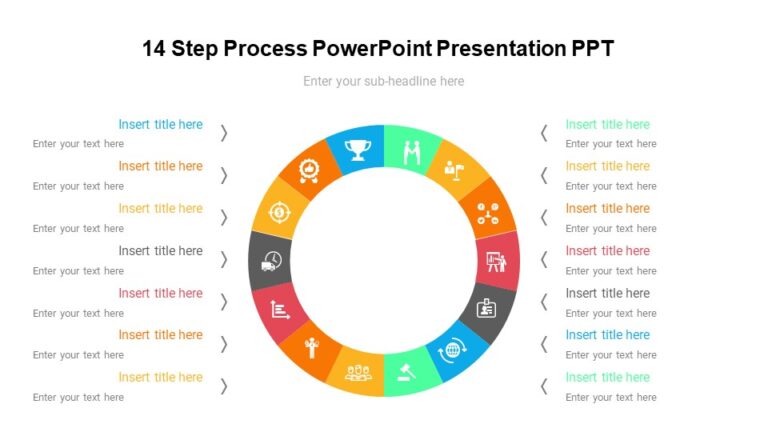 14 Step Process PowerPoint Presentation PPT - PPTUniverse