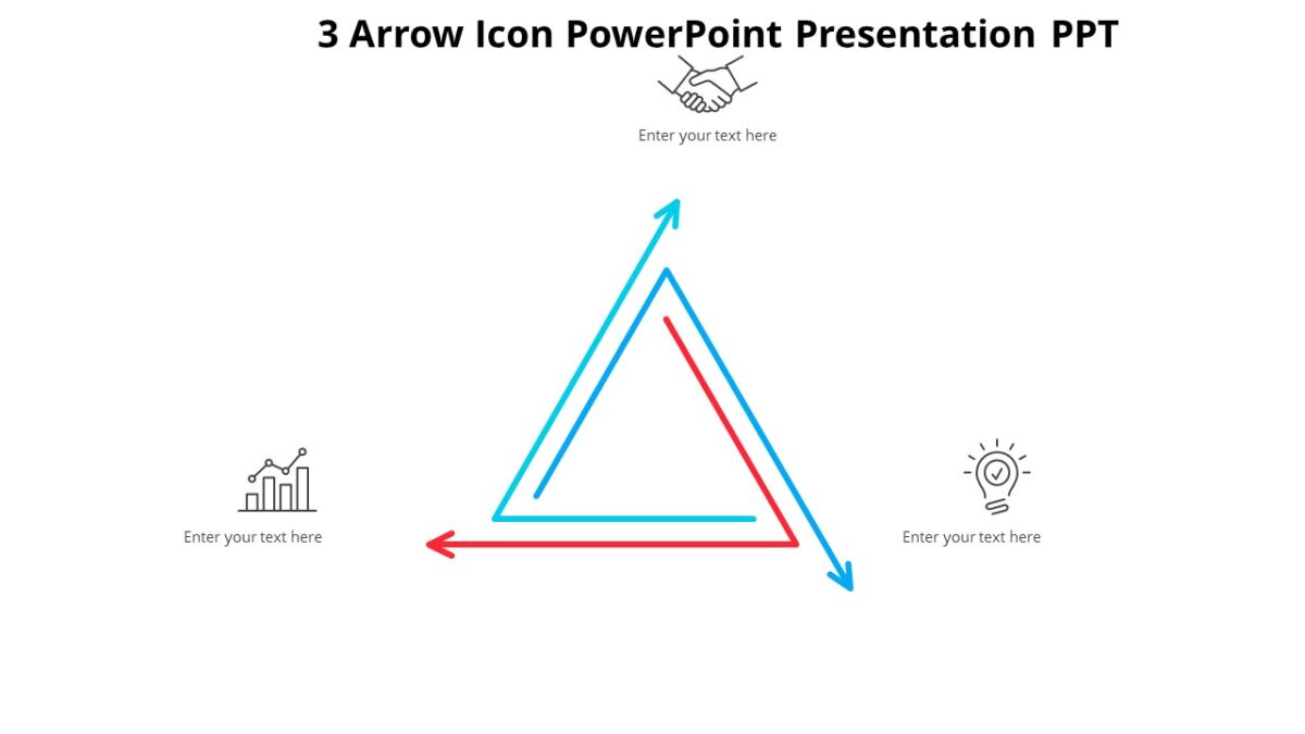 3 Arrow Icon PowerPoint Presentation PPT - PPTUniverse