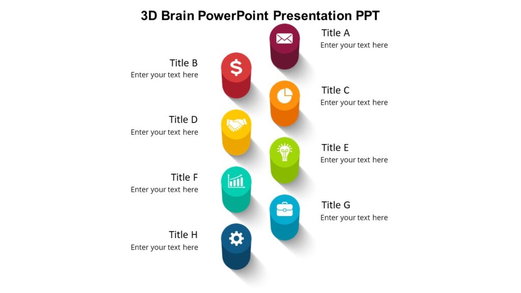 3D Brain PowerPoint Presentation PPT - PPTUniverse