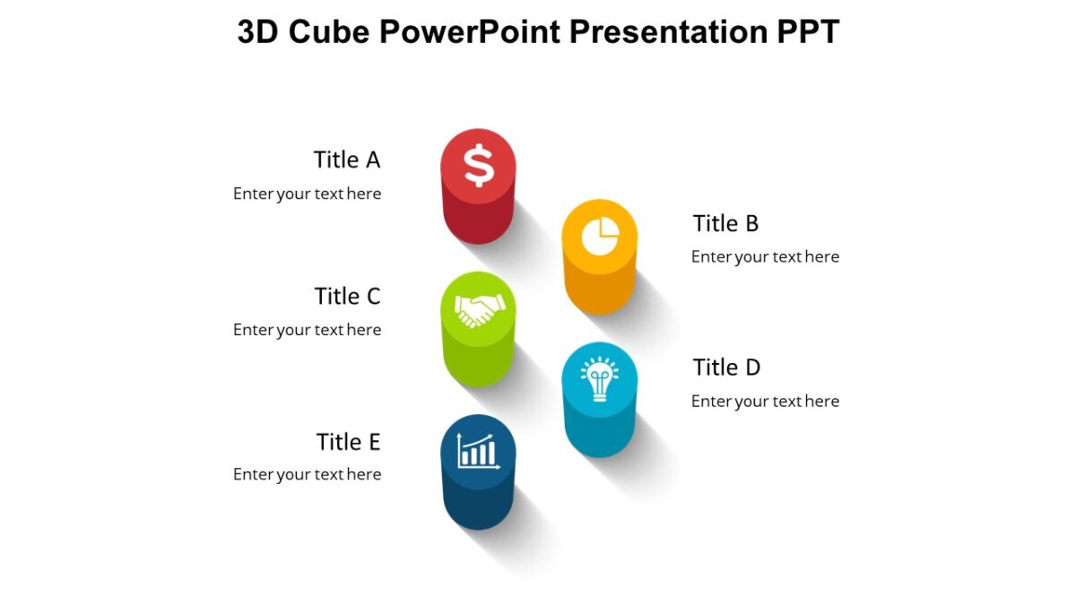 3D Cube PowerPoint Presentation PPT - PPTUniverse