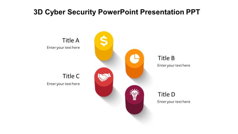 3D Cyber Security PowerPoint Presentation PPT : 100% Editable PPTx