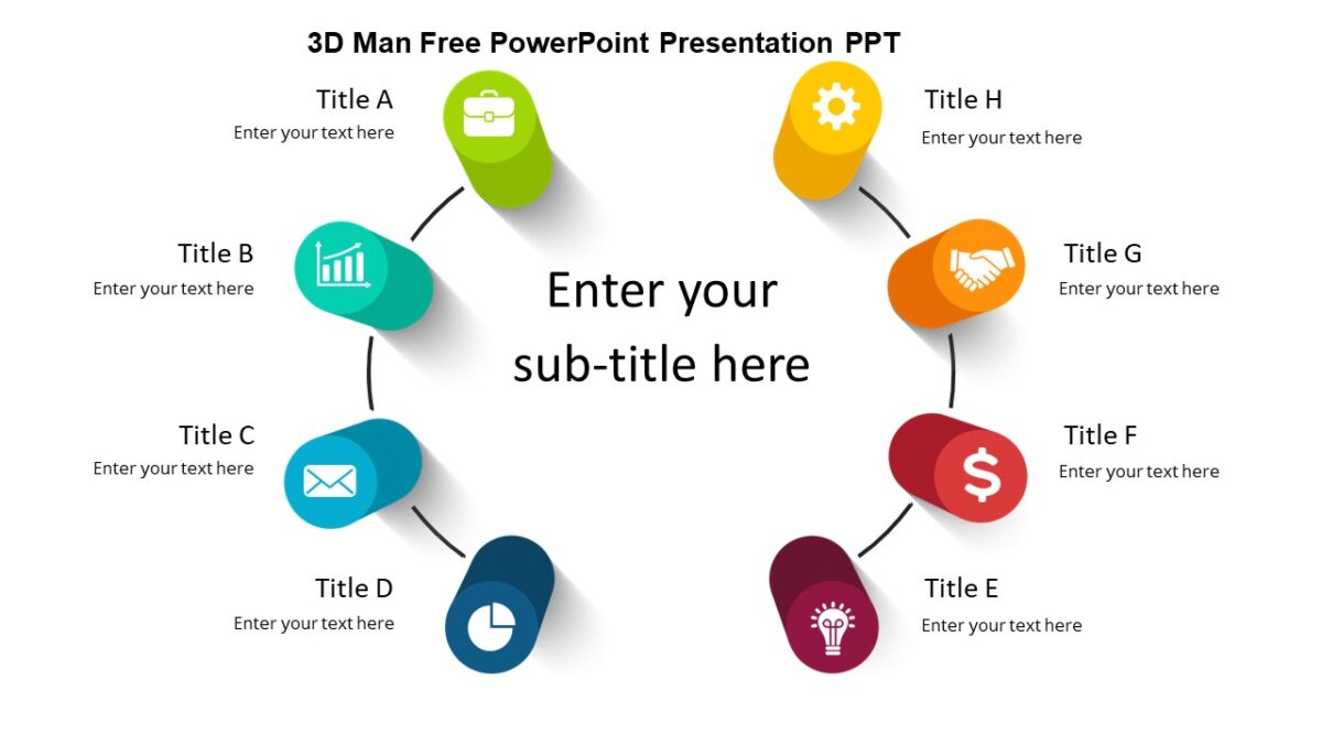3D Man Free PowerPoint Presentation PPT - PPTUniverse