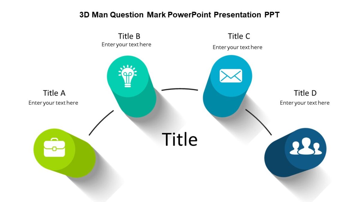 3D Man Question Mark PowerPoint Presentation PPT : 100% Editable PPTx