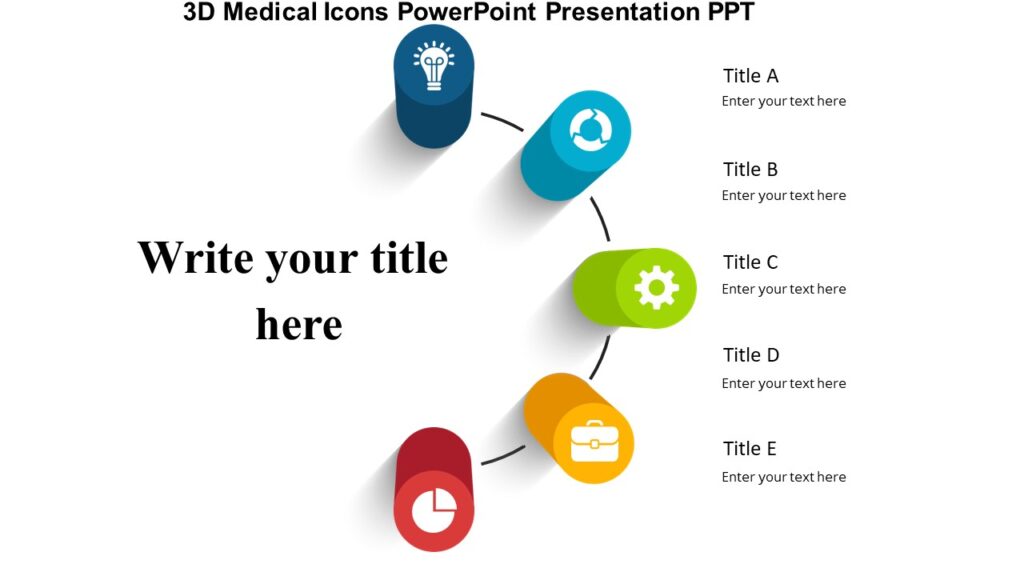 3D Medical Icons PowerPoint Presentation PPT : 100% Editable PPTx