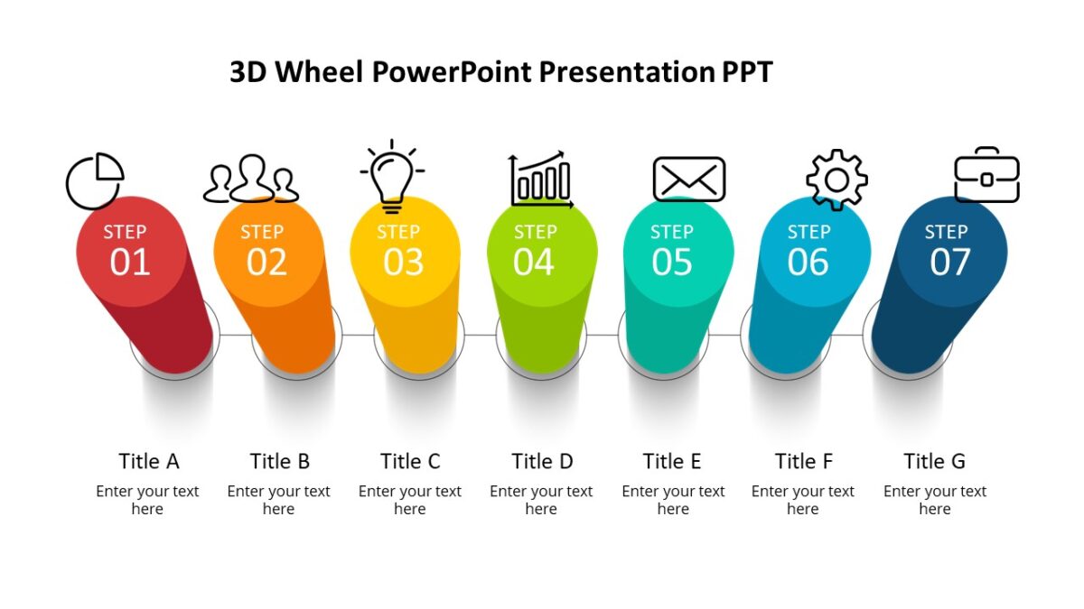 3D Wheel PowerPoint Presentation PPT - PPTUniverse
