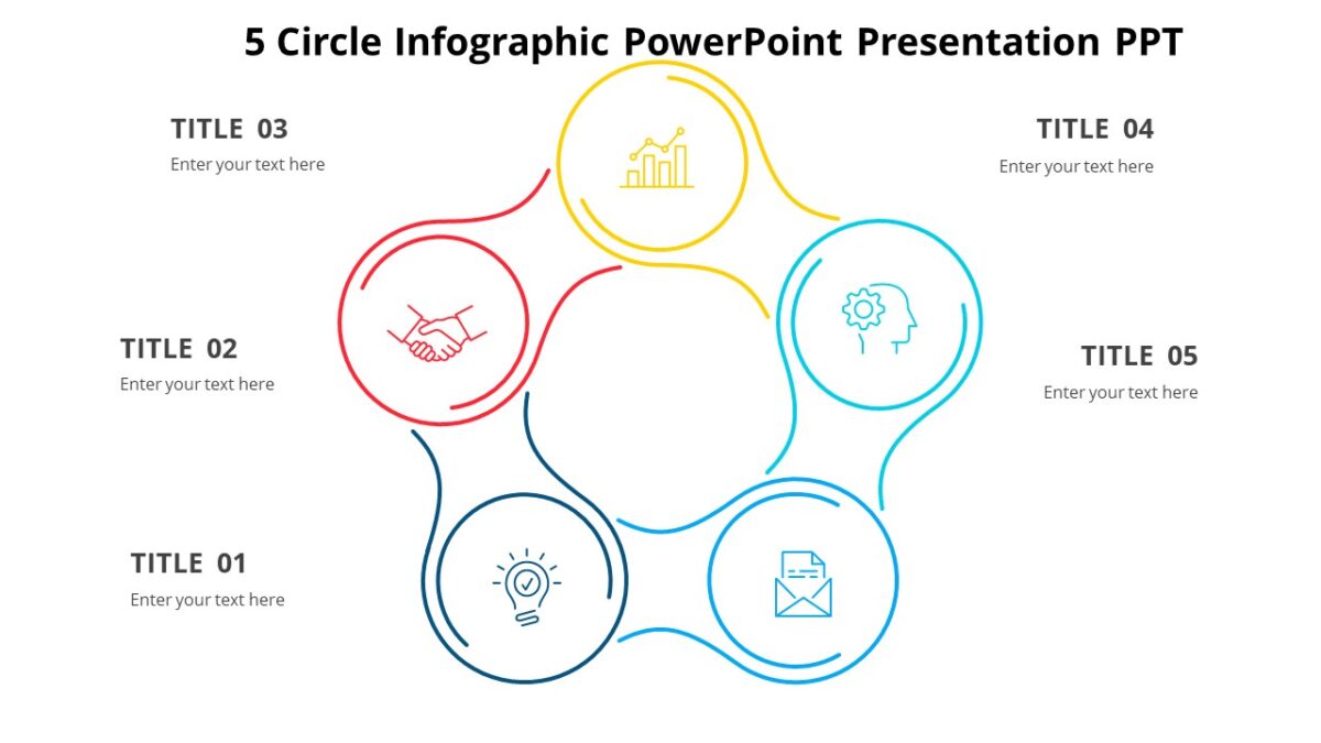 5 Circle Infographic PowerPoint Presentation PPT - PPTUniverse