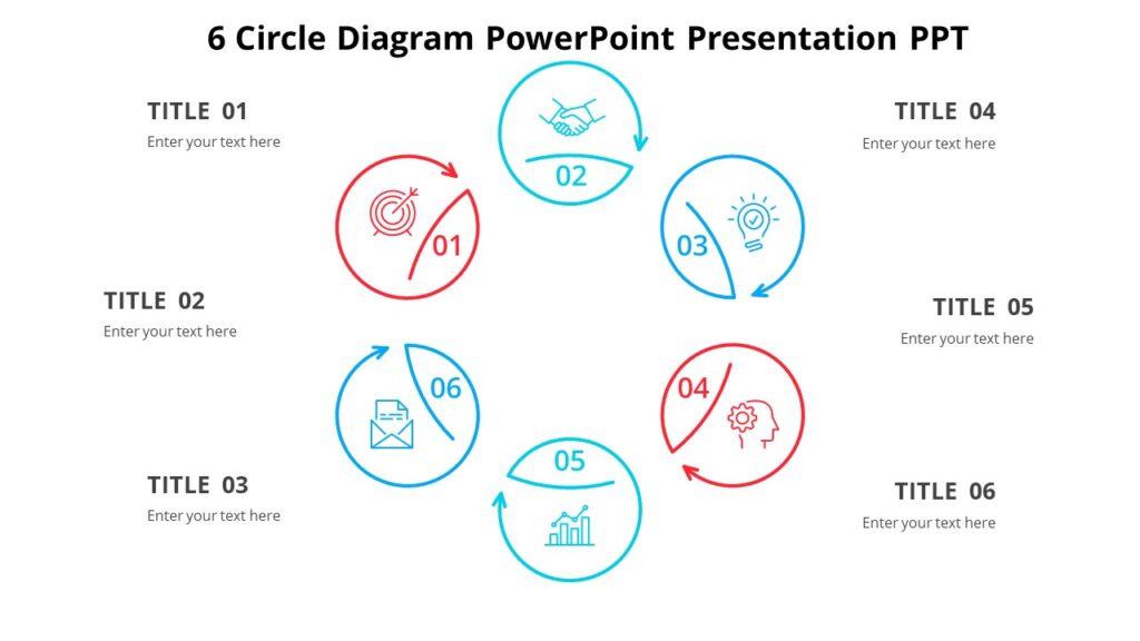 6 Circle Diagram PowerPoint Presentation PPT - PPTUniverse