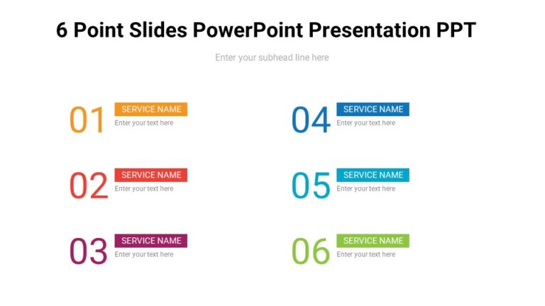 6 Point Slides PowerPoint Presentation PPT - PPTUniverse