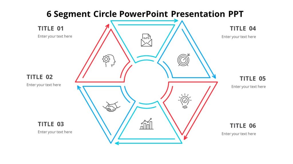 6 Segment Circle PowerPoint Presentation PPT - PPTUniverse