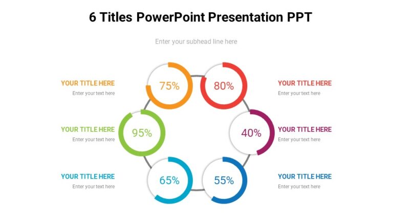 6 Titles PowerPoint Presentation PPT - PPTUniverse