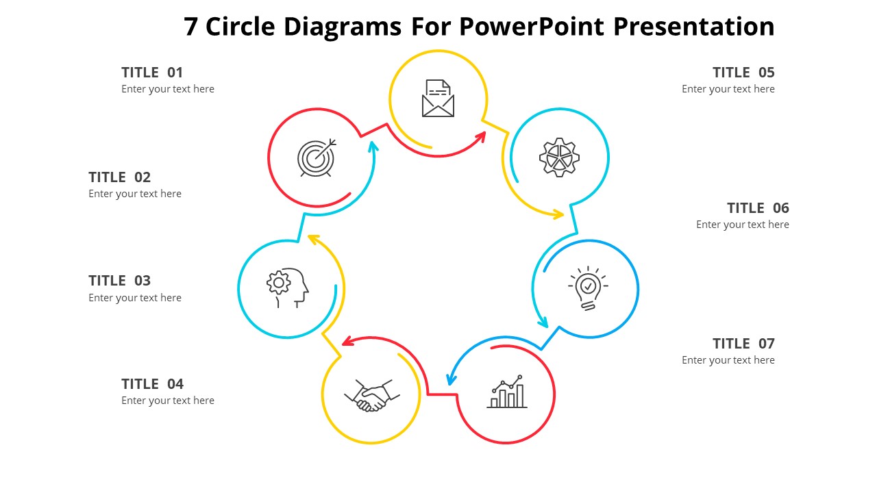 7 Circle Diagrams For PowerPoint Presentation - PPTUniverse