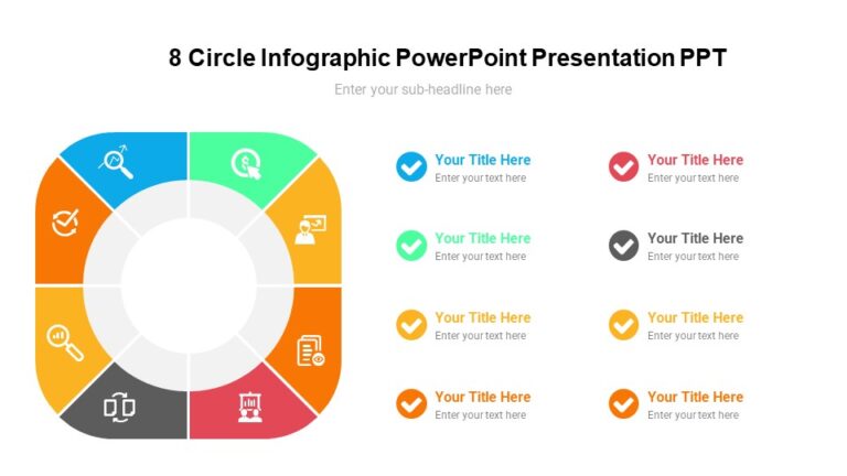 8 Circle Infographic PowerPoint Presentation PPT - PPTUniverse