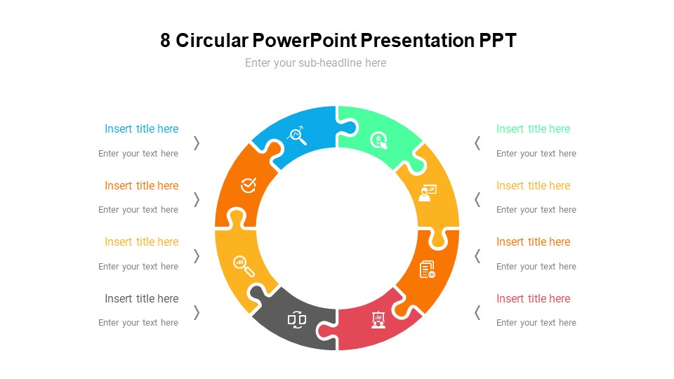 8 Circular PowerPoint Presentation PPT - PPTUniverse