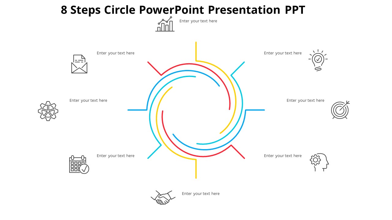 8 Steps Circle PowerPoint Presentation PPT - PPTUniverse