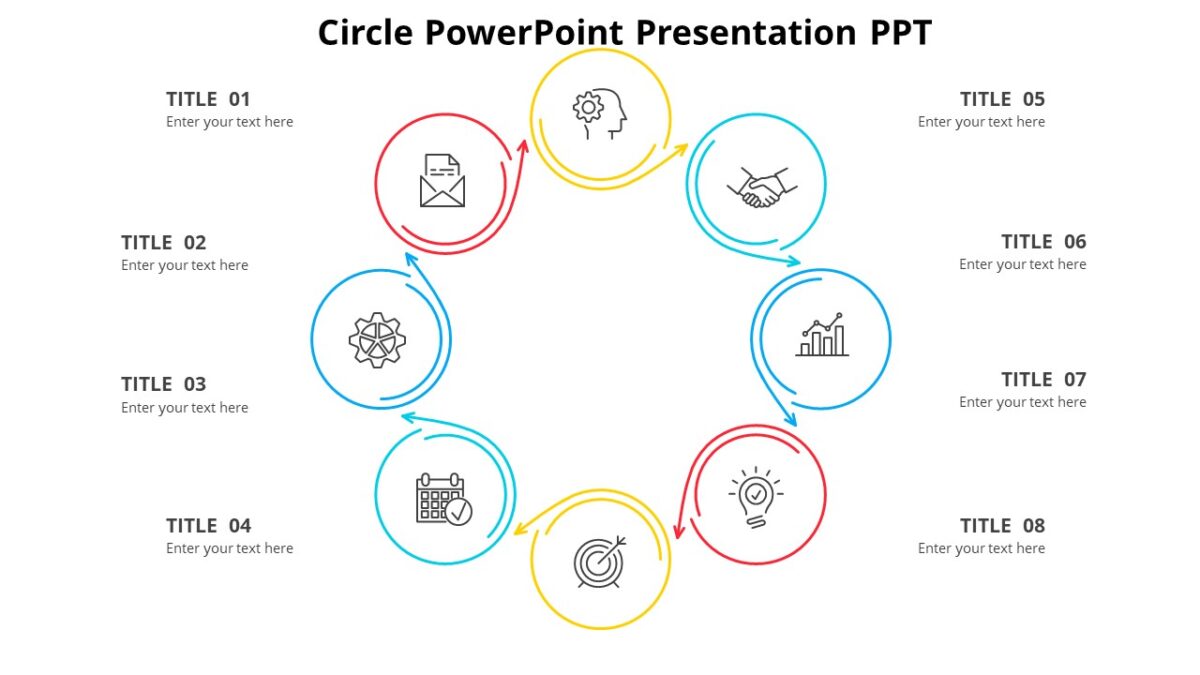 Circle PowerPoint Presentation PPT : 100% Editable PPTx