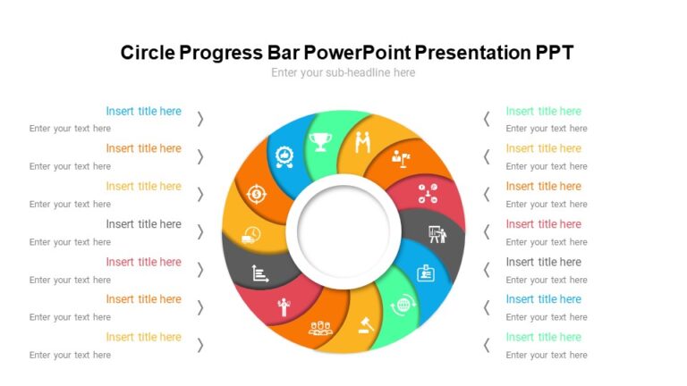 Circle Progress Bar PowerPoint Presentation PPT - PPTUniverse