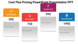 Cost Plus Pricing PowerPoint Presentation PPT : 100% Editable PPTx
