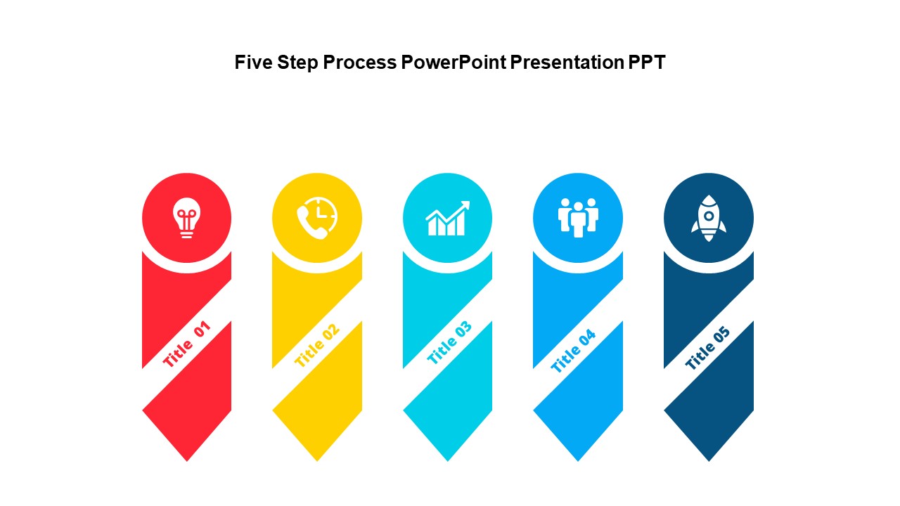 Five Step Process PowerPoint Presentation PPT - PPTUniverse