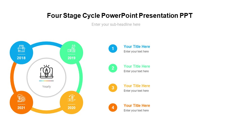Four Stage Cycle PowerPoint Presentation PPT - PPTUniverse