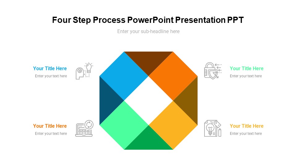 Four Step Process PowerPoint Presentation PPT - PPTUniverse