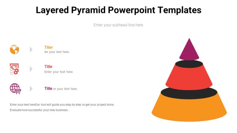 Layered Pyramid Powerpoint Templates - PPTUniverse