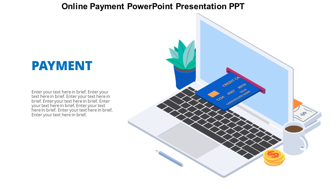 Online Payment PowerPoint Presentation PPT - PPTUniverse