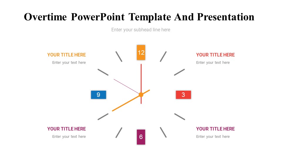 Overtime PowerPoint Template And Presentation - PPTUniverse