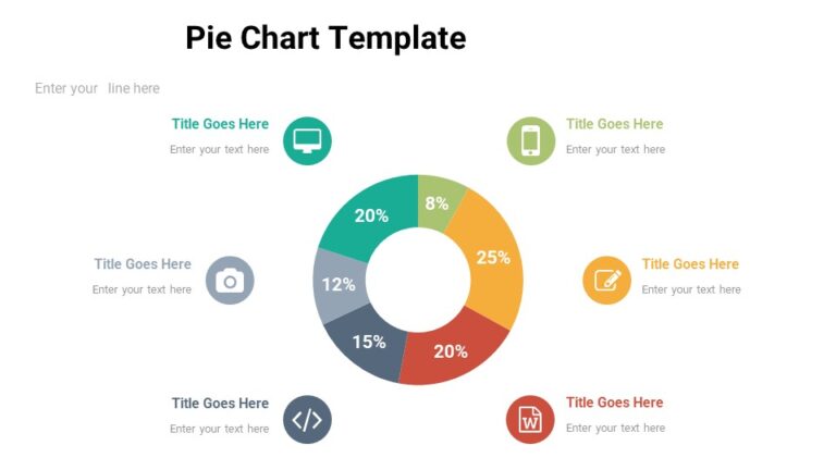 Pie Chart Template : 100% Editable PPTx