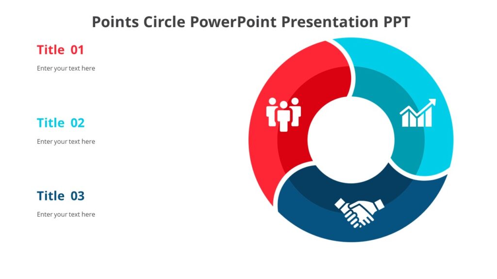 Points Circle PowerPoint Presentation PPT : 100% Editable PPTx