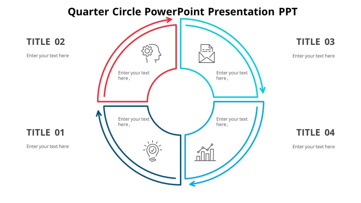 Quarter Circle PowerPoint Presentation PPT - PPTUniverse
