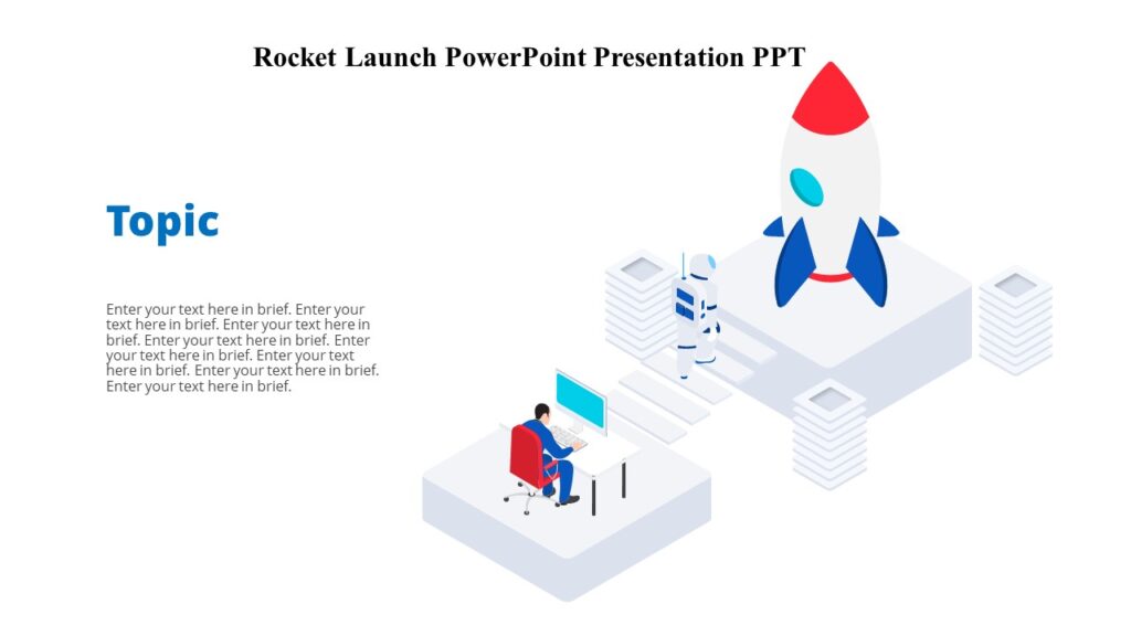 Rocket Launch PowerPoint Presentation PPT : 100% Editable PPTx