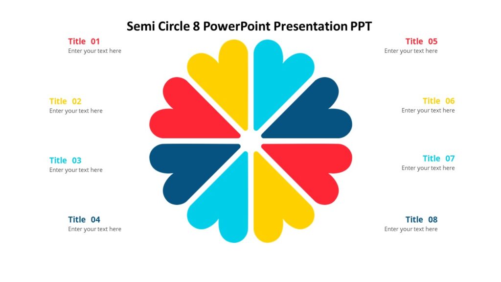 Semi Circle 8 PowerPoint Presentation PPT - PPTUniverse