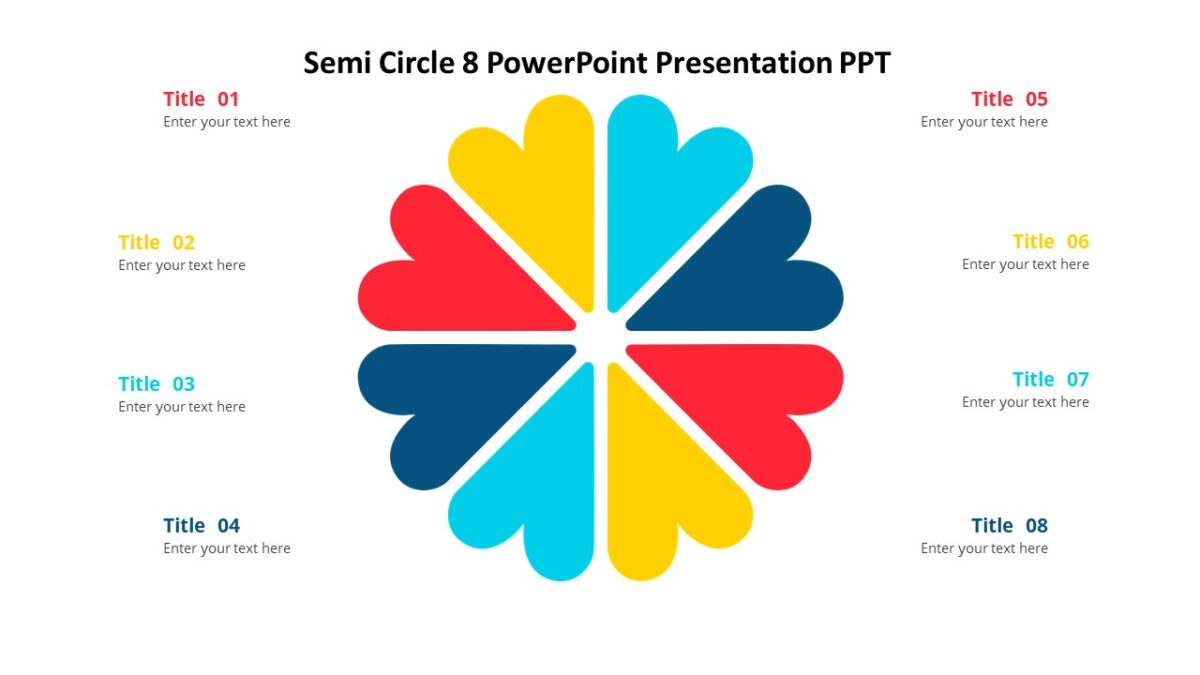 Semi Circle 8 PowerPoint Presentation PPT - PPTUniverse