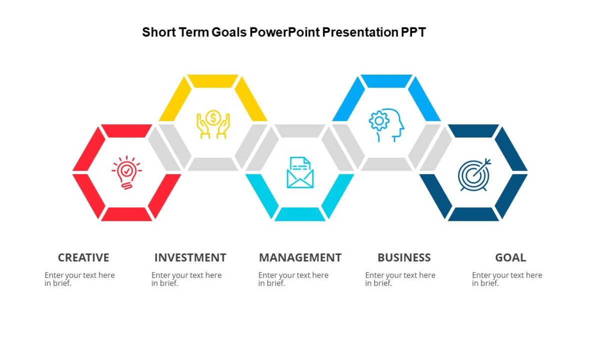 Short Term Goals PowerPoint Presentation PPT : 100% Editable PPTx