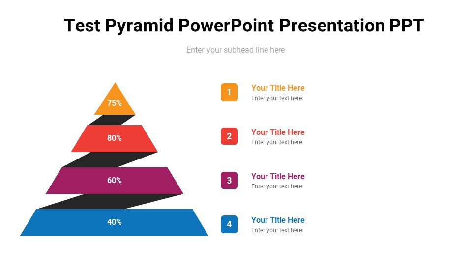 Test Pyramid PowerPoint Presentation PPT - PPTUniverse
